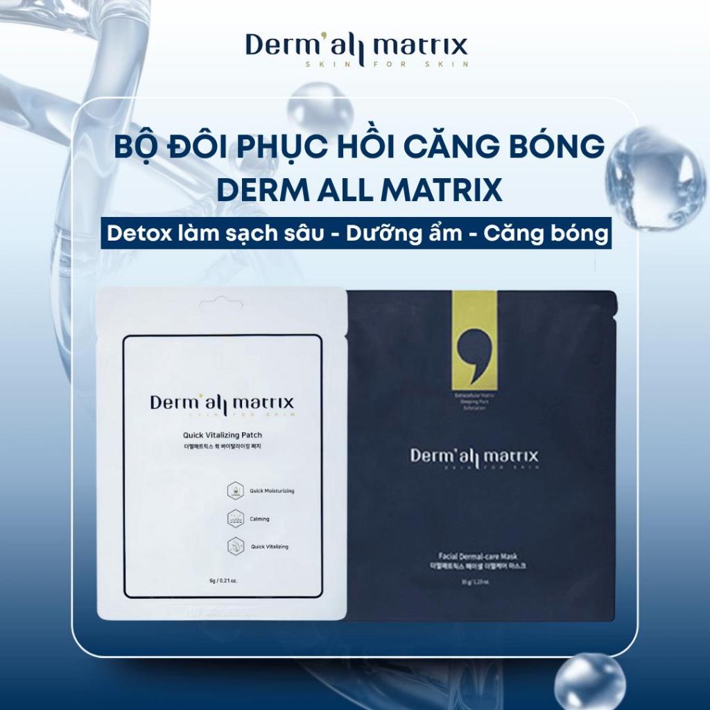 Combo 2 Miếng Mặt Nạ Quick Vitalizing Patch & Facial Dermal Care Mask ...