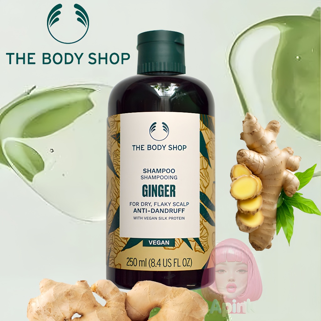 Dầu Gội Gừng Ginger Scalp Care Shampoo 400ml / The Body Shop Ginger Anti Dandruff Shampoo ...