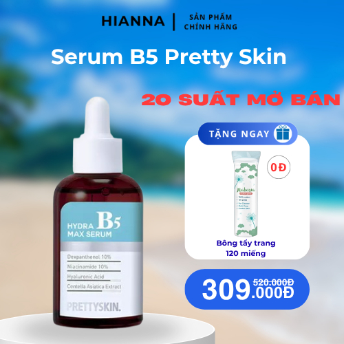 [MỞ BÁN] Tinh Chất Serum B5 Pretty Skin Hydra B5 Max Serum Phục Hồi ...