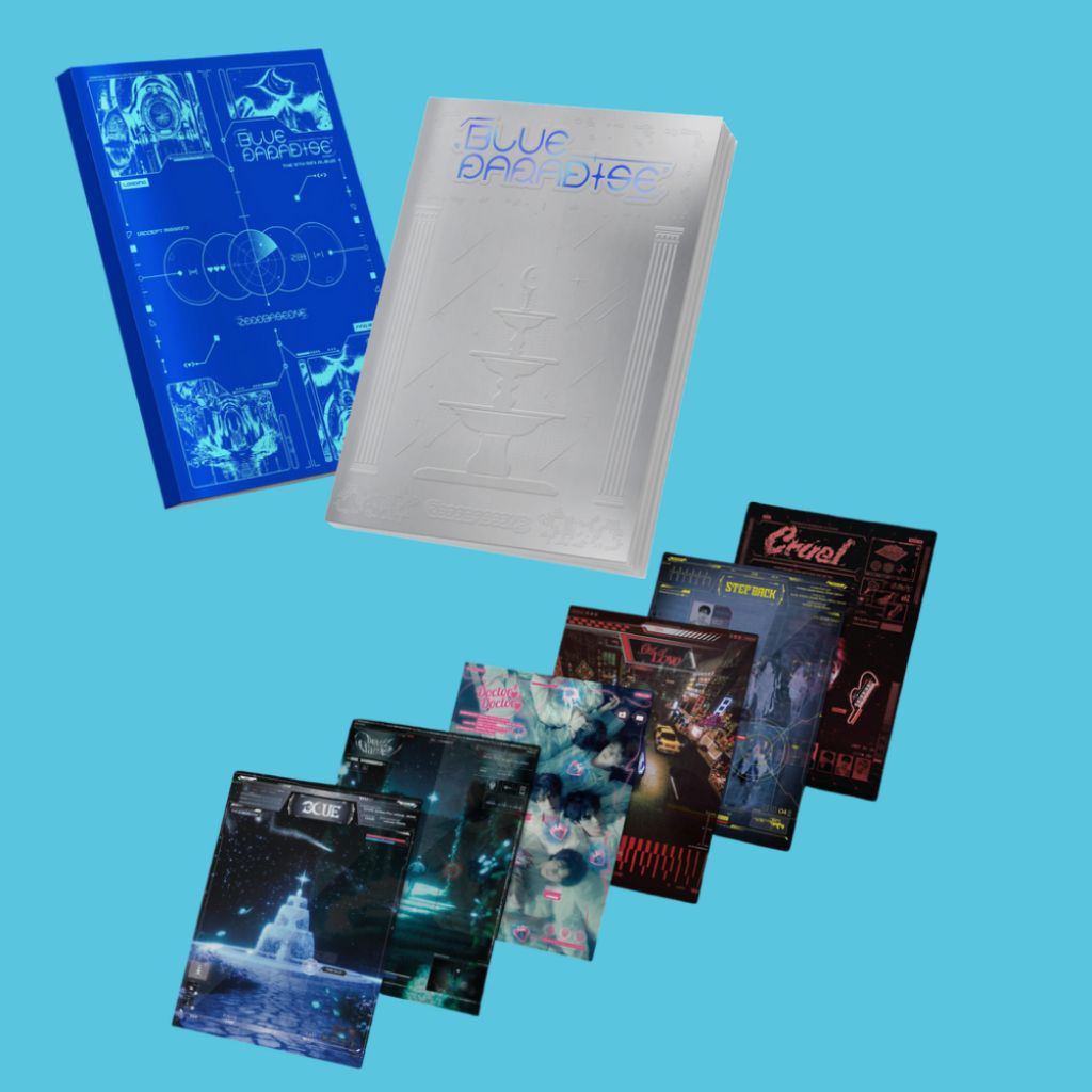ALBUM ZEROBASEONE ZB1 BLUE PARADISE nguyên seal off bộ hình sưu tầm ...