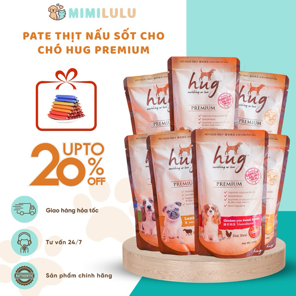 Pate Hug Enriching Ur Love – Thức Ăn Hoàn Chỉnh Cho Chó Nhiều Vị Thơm ...