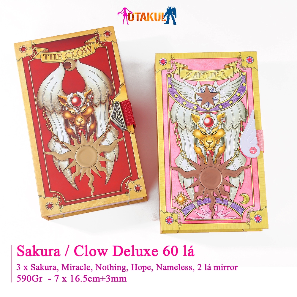 Bộ Bài Sakura Deluxe 60 Lá- Clow Deluxe 60 Lá - 14202 | Shopee Việt Nam