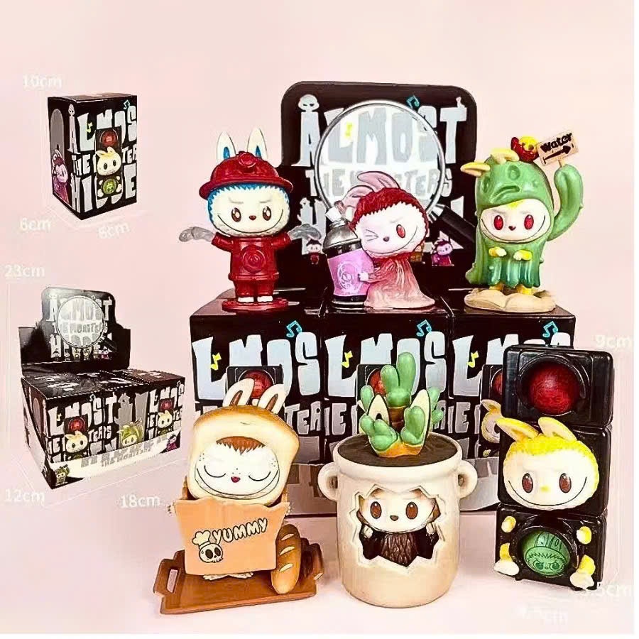 BLINDBOX LABUBU : Mô hình các nhân vật Labubu Almost The Monsters ...