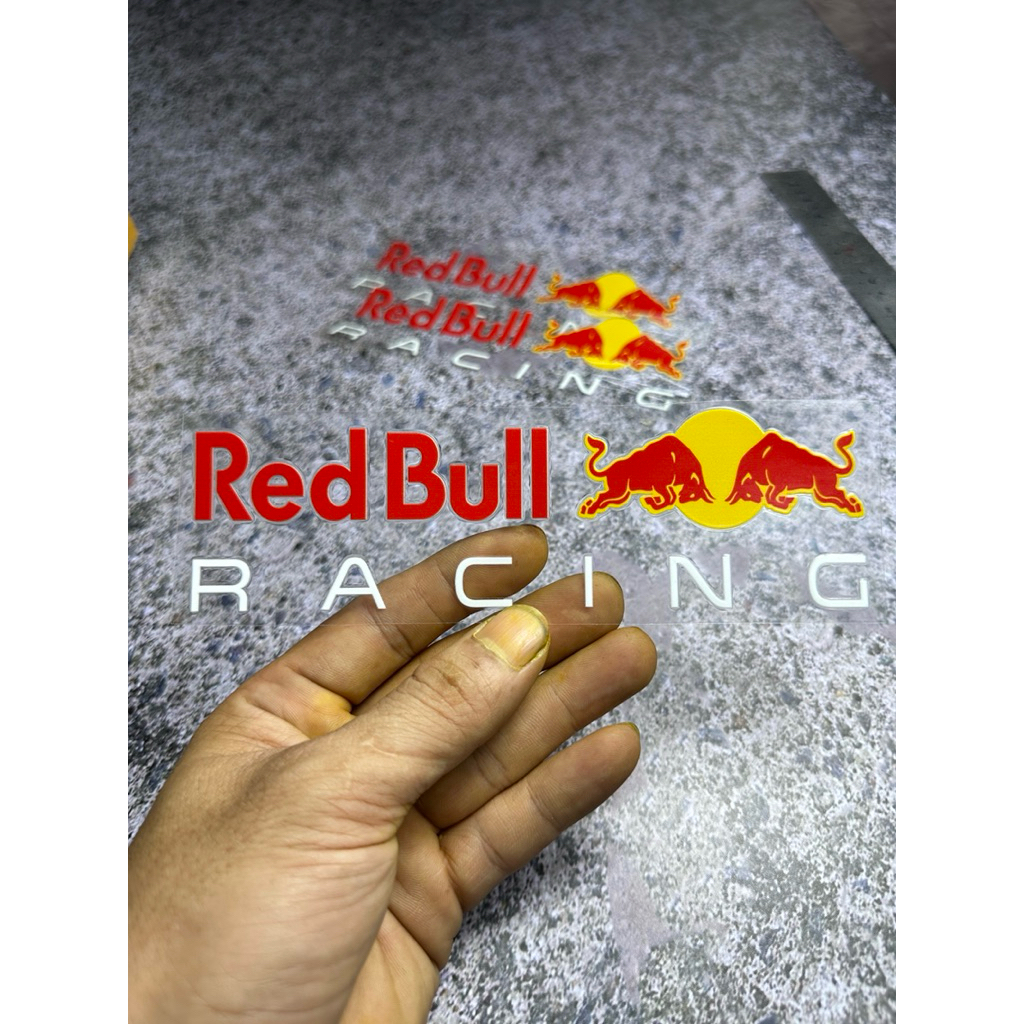 Tem Red bull racing chất liệu UV DTF | Shopee Việt Nam