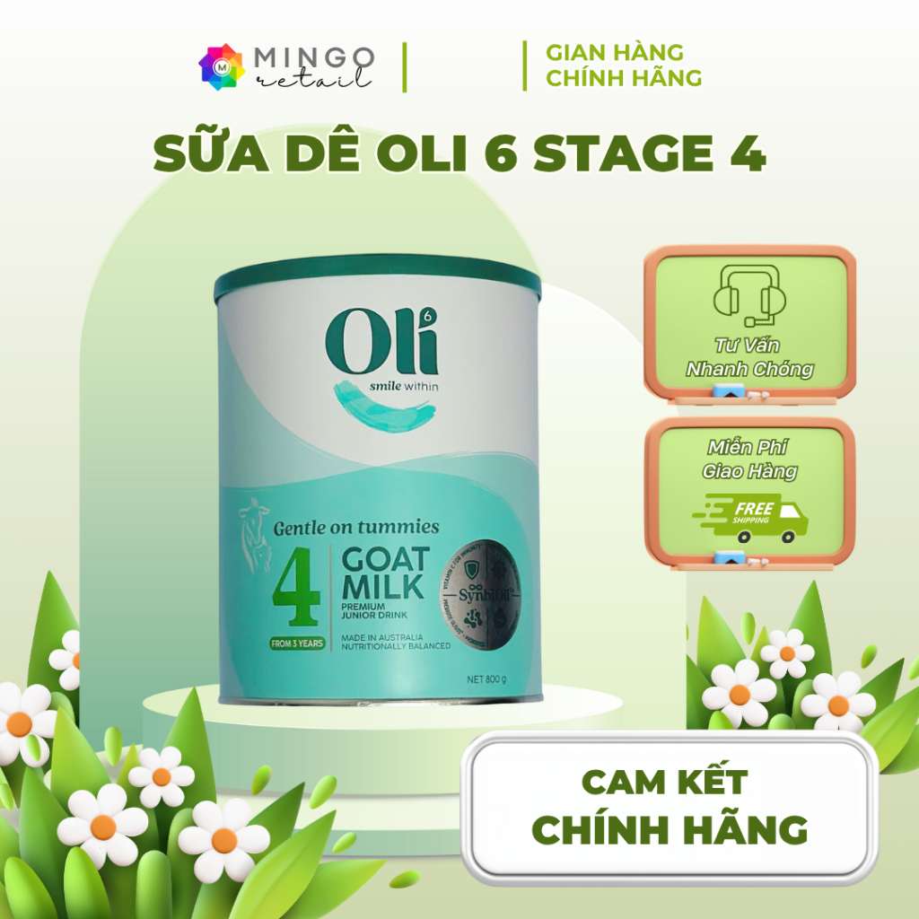 Sữa Dê OLI6® Junior Drink Stage 4 – Bé Lớn Khỏe Mạnh, Học Tốt, Tiêu Hóa Ổn Định | Shopee Việt Nam