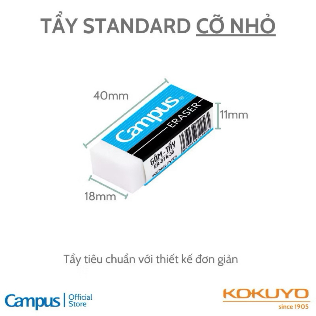 tẩy campus ER-STA-30 eraser | Shopee Việt Nam