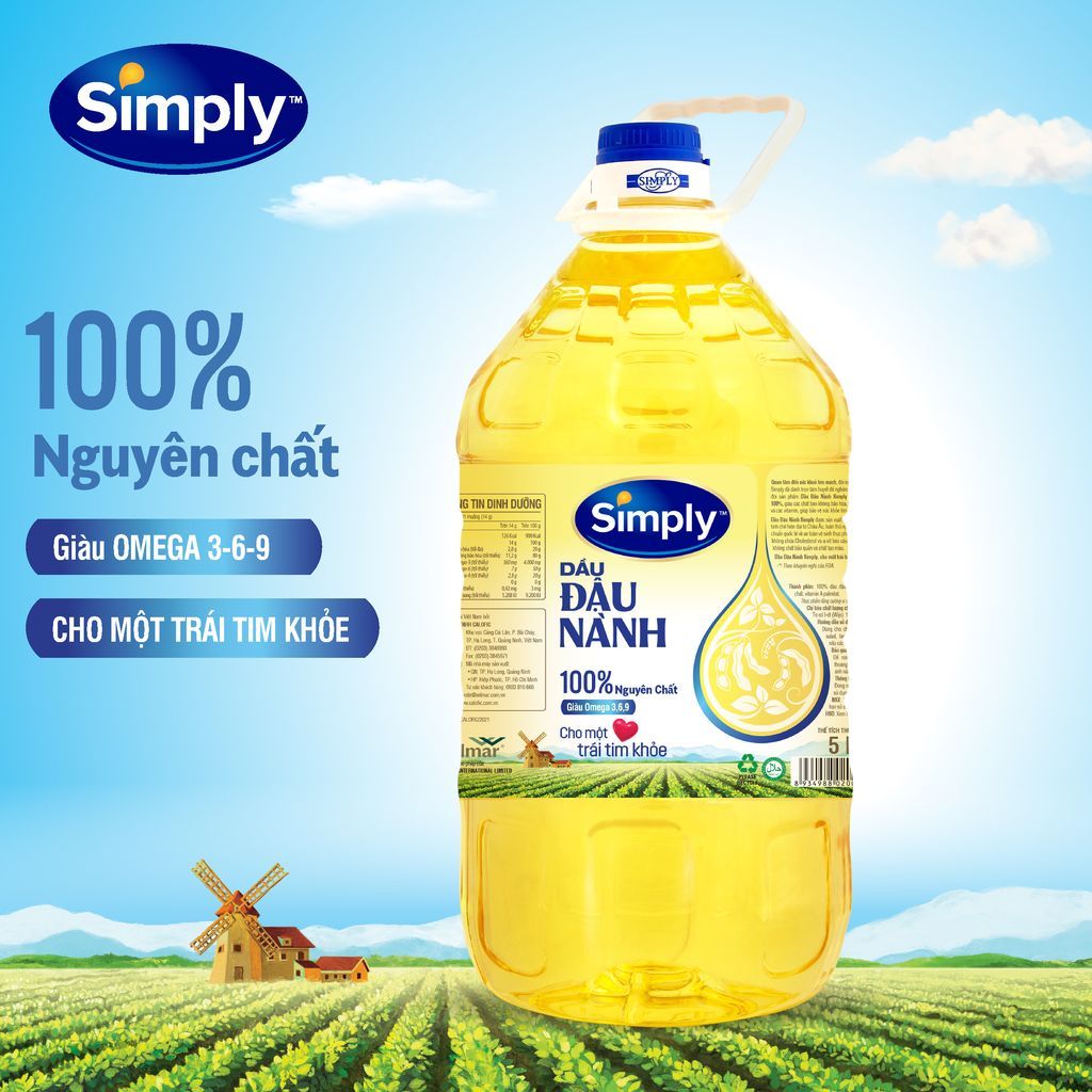 Dầu Đậu Nành Simply 5L Nguyên Chất | Shopee Việt Nam