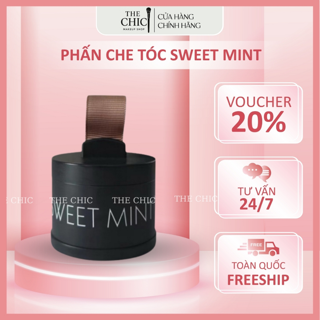 M1 Phấn che chân tóc Sweet Mint che hói, che phủ tốt, không trôi, ngăn ...