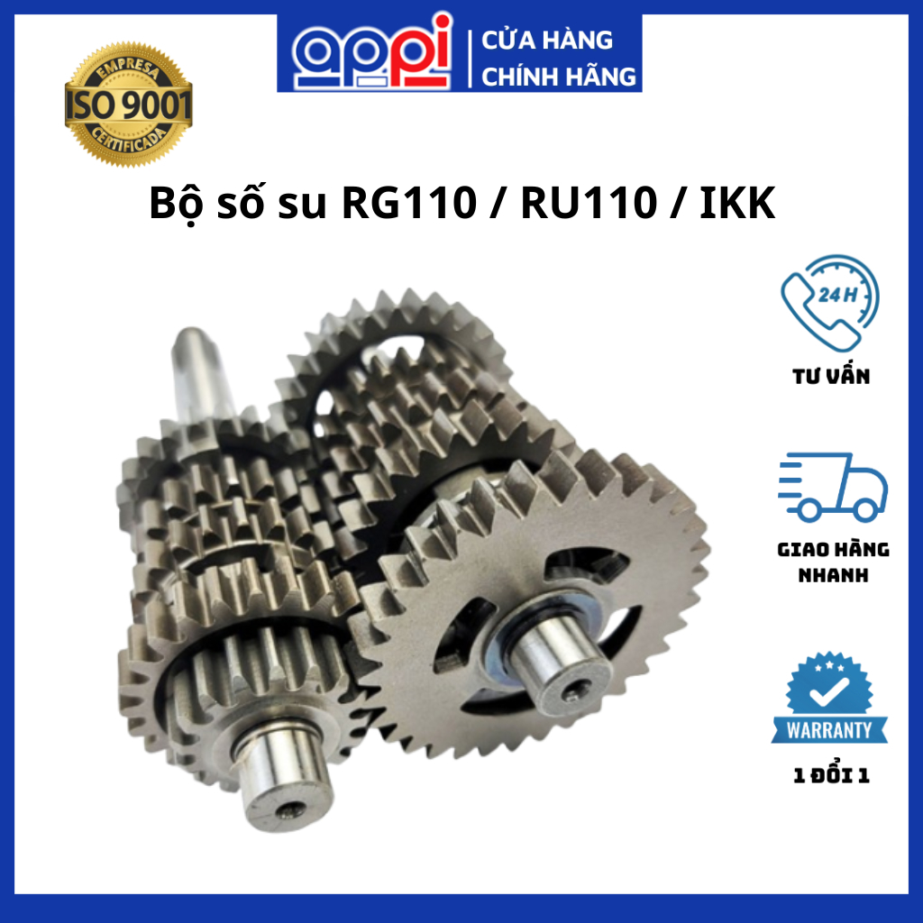 Bộ số Sport | Bộ nhông dên số xipo RG110, RU110 chính hãng IKK, Taiwan ...