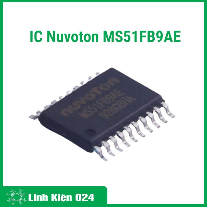 IC Nuvoton MS51FB9AE dải điện áp 2.4-5.5V | Shopee Việt Nam