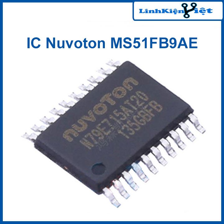 IC Nuvoton MS51FB9AE dải điện áp 2.4-5.5V | Shopee Việt Nam