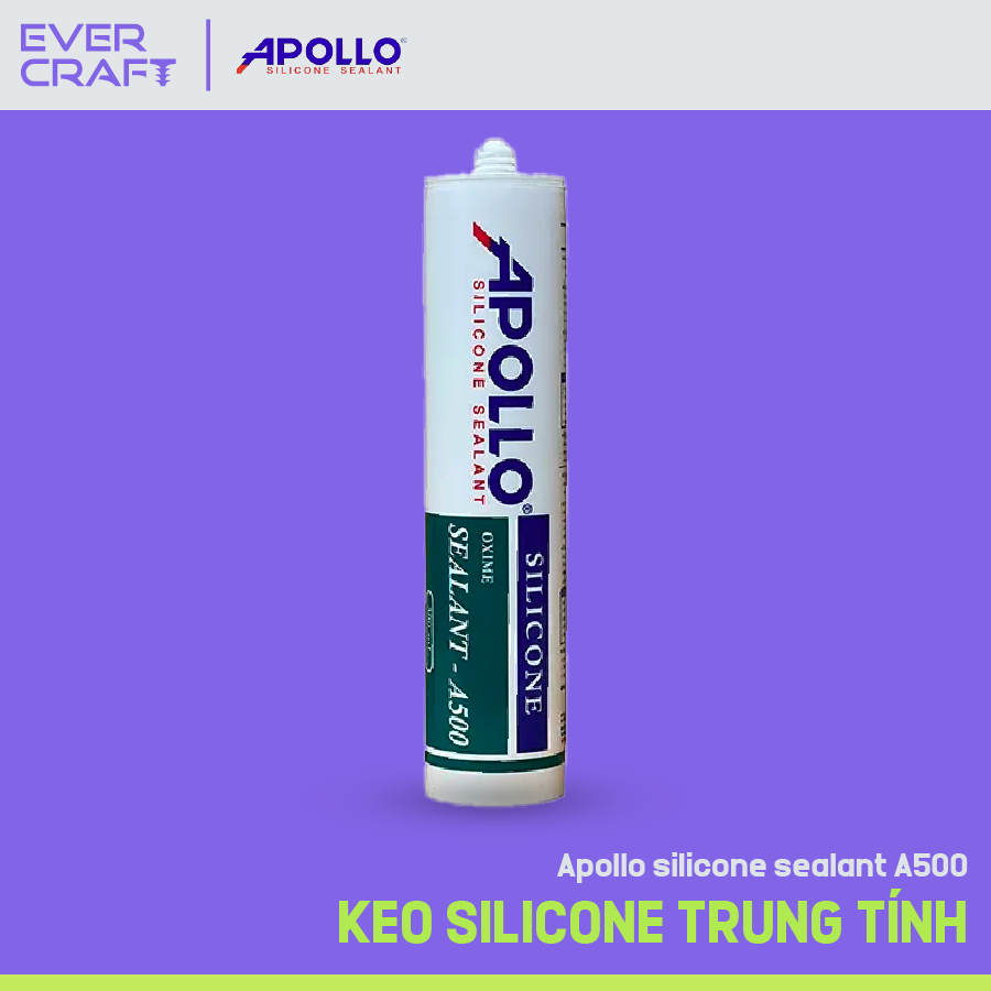 Keo Silicone Apollo A500 trung tính - Cực phẩm chống thấm [Chính Hãng ...