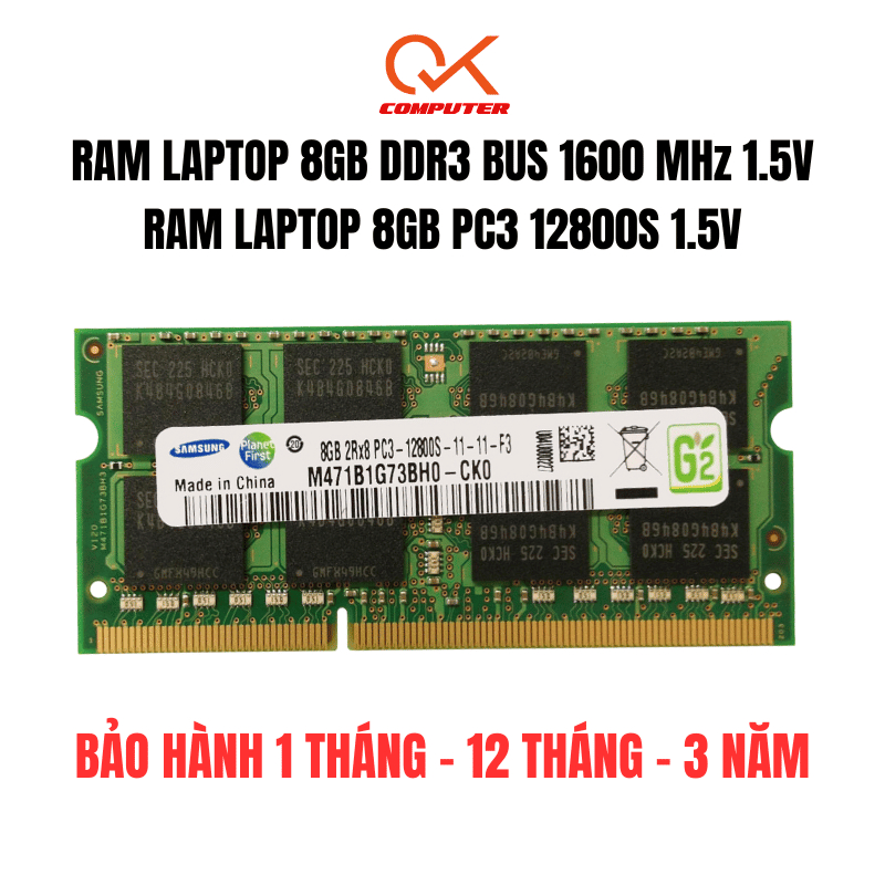 Ram Laptop 8GB DDR3/DDR3L bus 1600 MHz PC3/PC3L 12800S RAM SO-DIMM ...