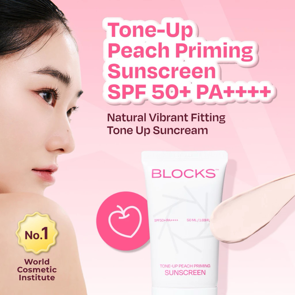 [GỐC 291K] CÒN 175K Kem chống nắng Blocks Tone Up Peach Priming ...