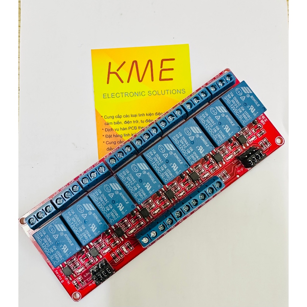 Module relay 12V 8 kênh high/low | Shopee Việt Nam