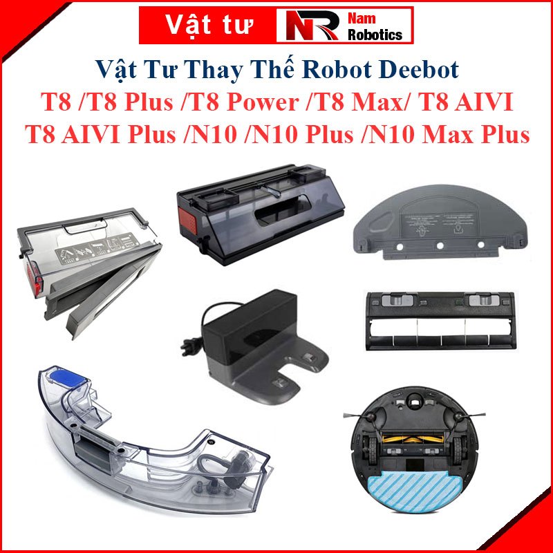 Vật Tư Thay Thế Robot Deebot T8, T8 Plus, T8 AIVI, T8 AIVI Plus, T8 ...