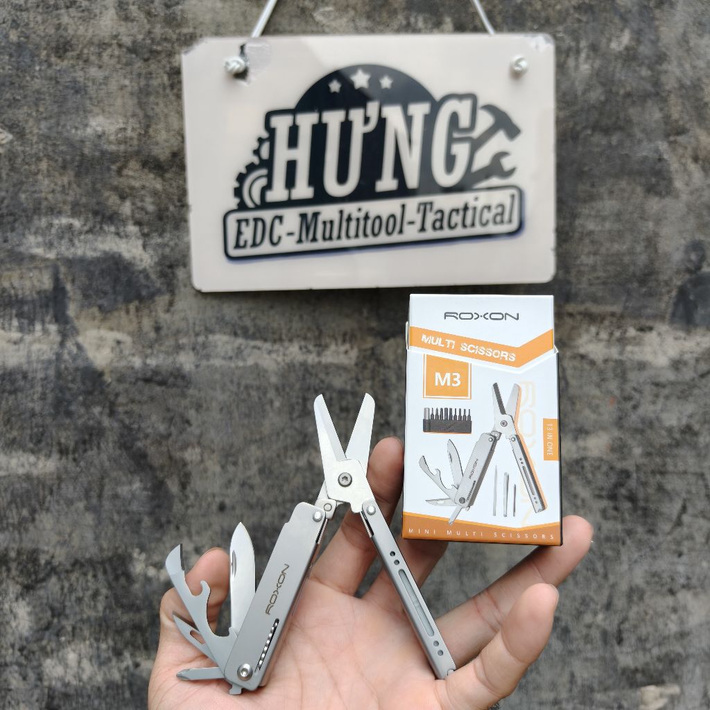 Hungtool - Kéo đa năng Roxon Mini M3 13in1 | Shopee Việt Nam