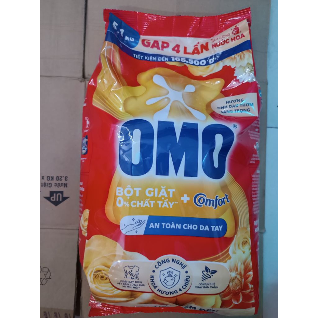 Bột Giặt OMO Comfort 5,1kg | Shopee Việt Nam