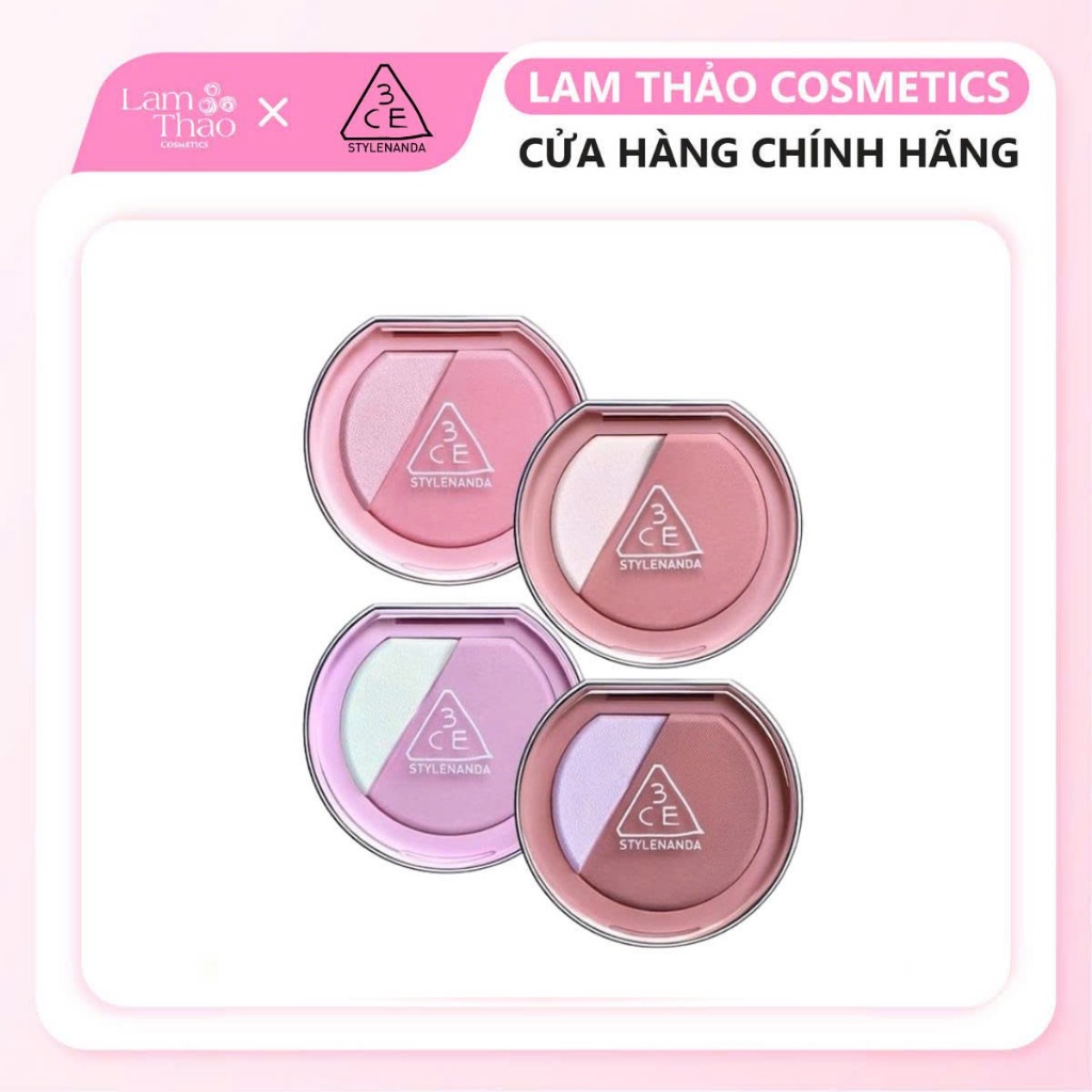 Phấn Má Hồng Bắt Sáng 3CE Blush Lighter | Shopee Việt Nam