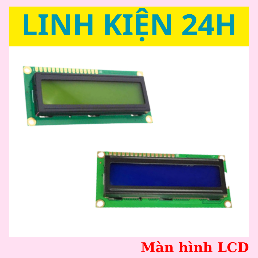 Màn hình LCD 1602 / 2004 - Mạch I2C màn hình - 16x2 - 20x4 | Shopee ...