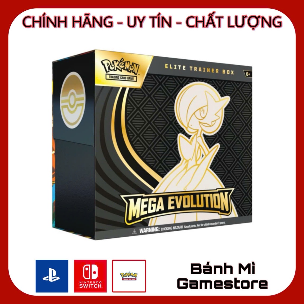 [ Kèm quà tặng ] Pokemon TCG: Mega Evolution - Mega Gardevoir Elite ...