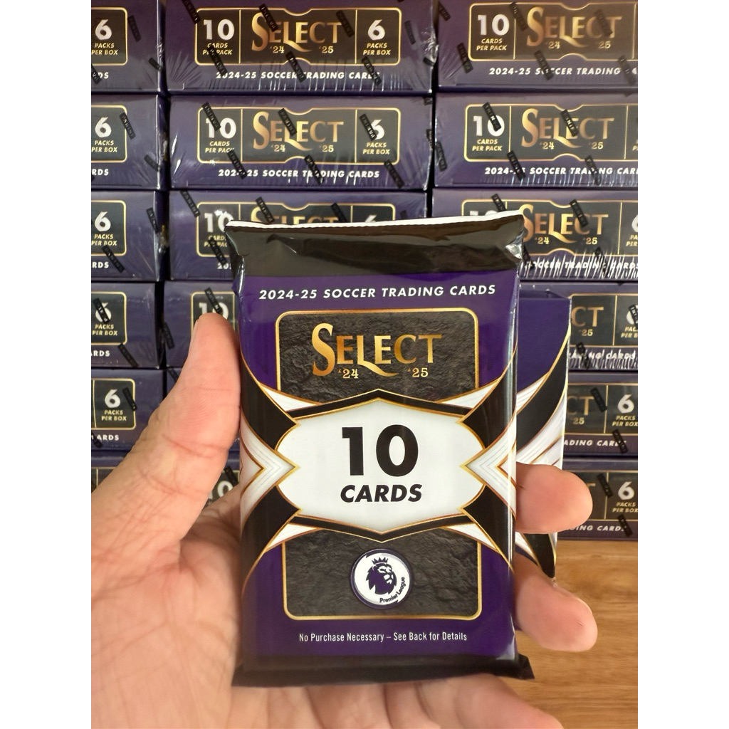 [ 1x Pack Of Mega Box ] Panini Select EPL 2024/25 1x Pack Lẻ Từ Mega ...