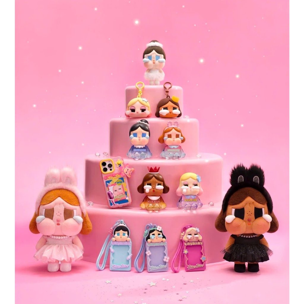 POPMART Cry BaBy Shiny Shiny series - Plush Doll,Plush Pedant Blister ...