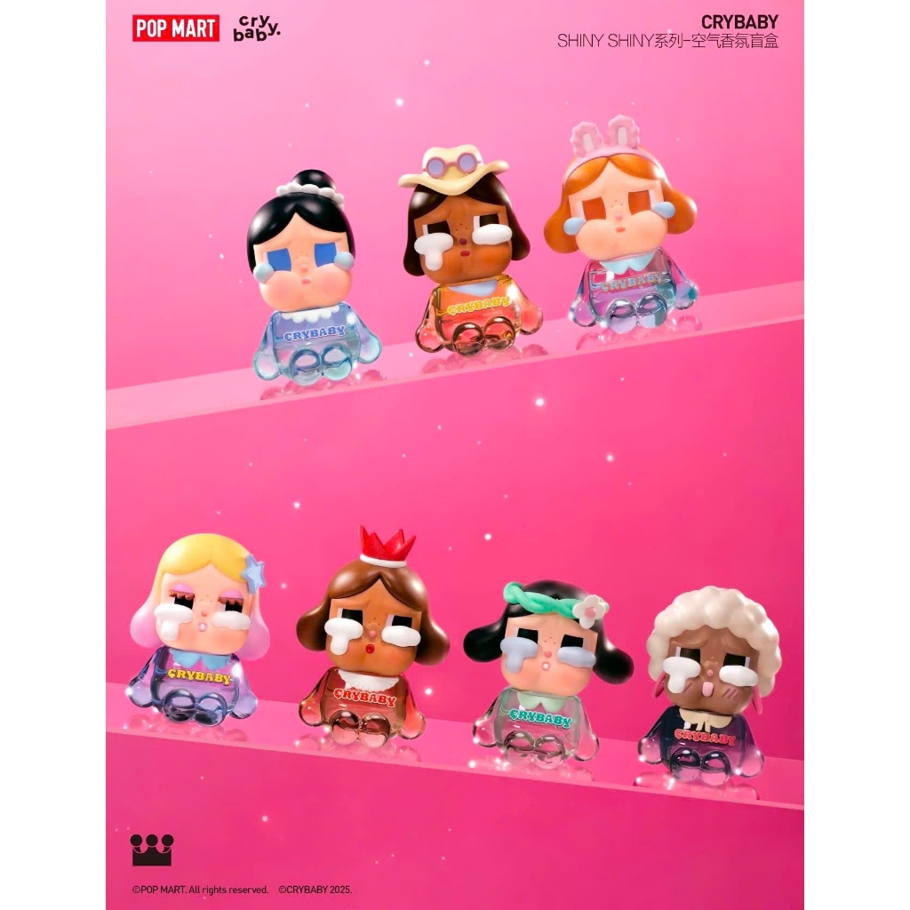 POPMART Cry Baby Shiny Shiny Series - Nước Hoa Check Card, Blindbox ...