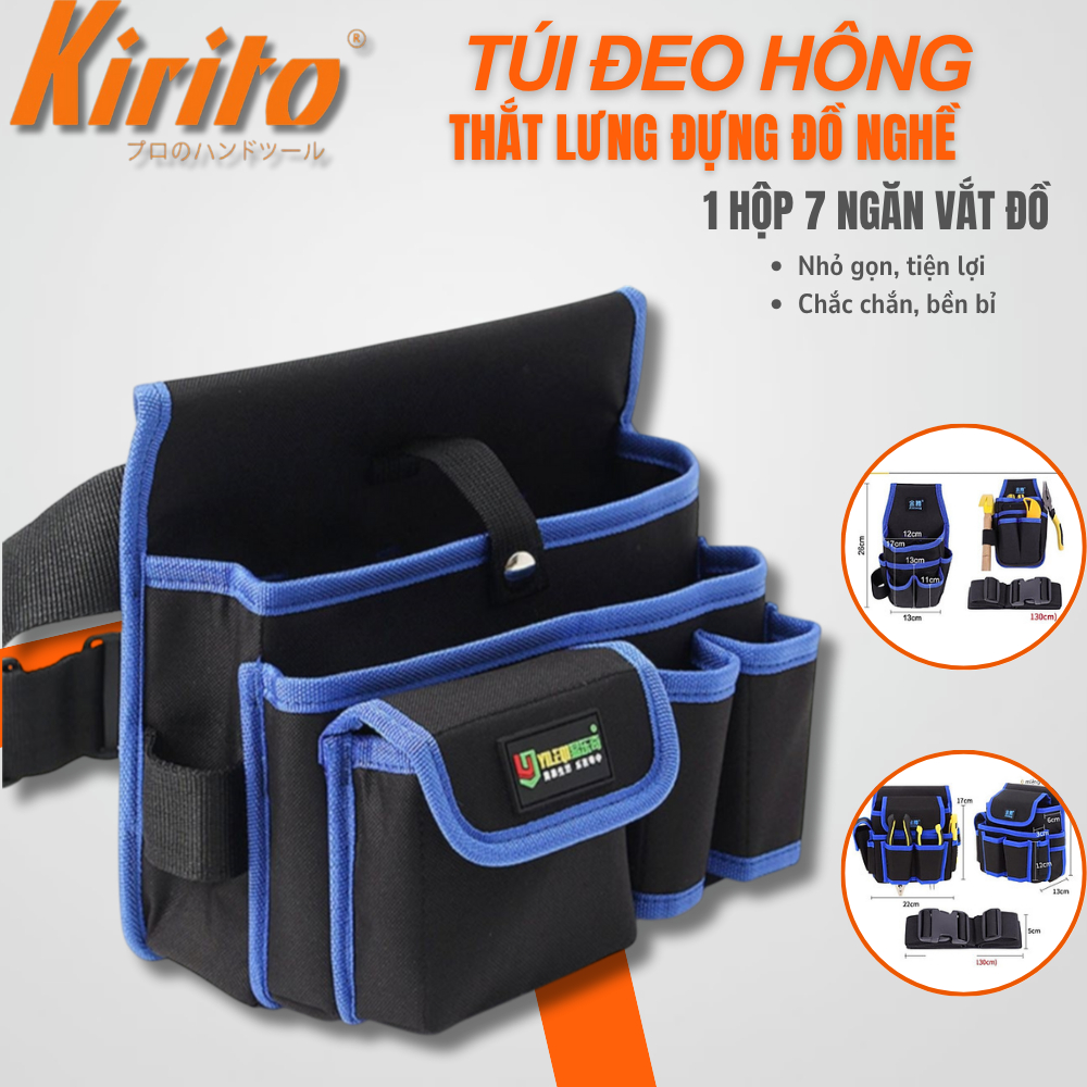 Túi đeo thắt lưng đựng đồ nghề sửa chữa dạng vuông | Shopee Việt Nam