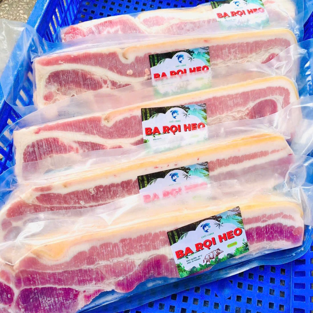 [RẺ VÔ ĐỊCH] ba rọi heo 1kg (HOẢ TỐC TPHCM) | Shopee Việt Nam