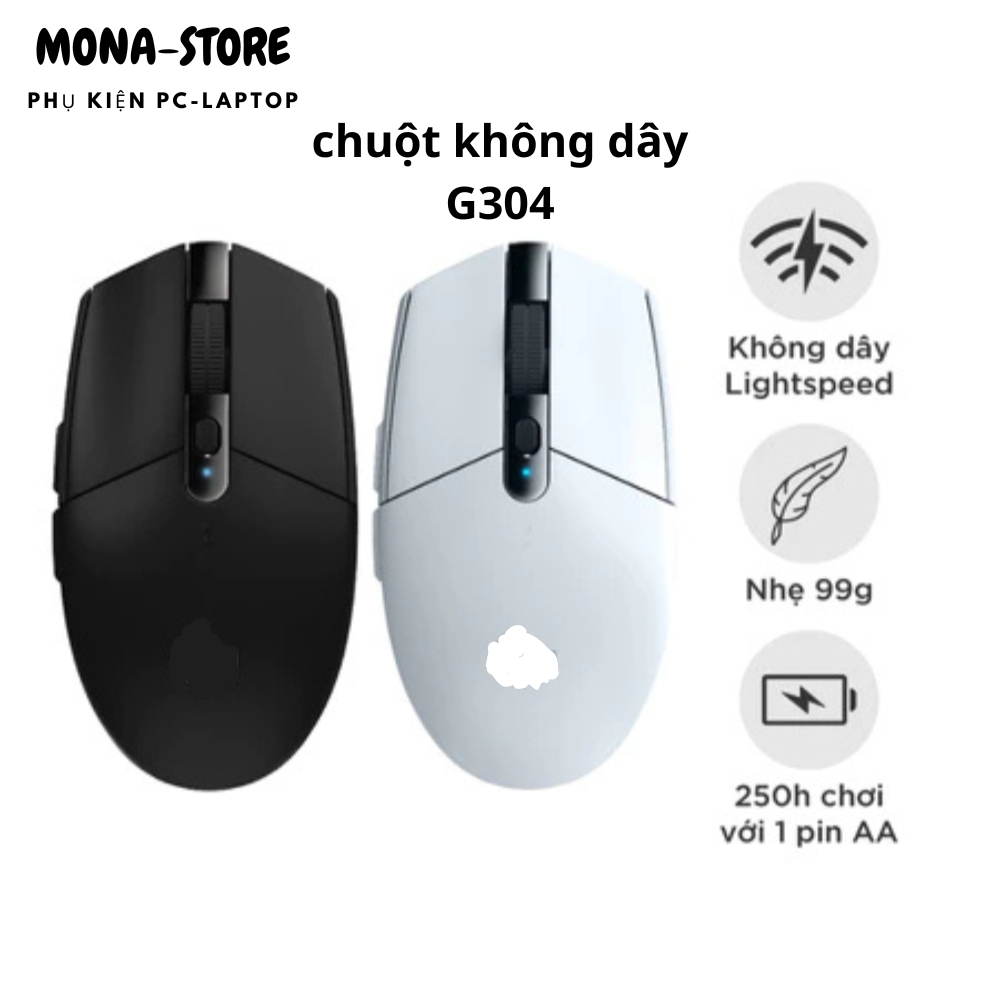 Chuột Không Dây Gaming Logitech G304(OEM)– Thiết Kế Ergonomic, 12000DPI ...