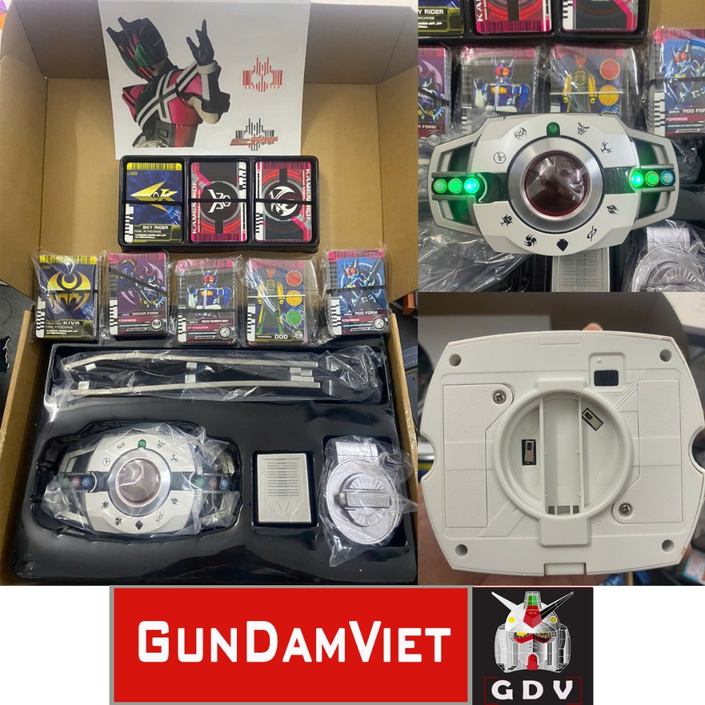 Đồ chơi đai Kamen Rider CSM Decade Bootleg bản mới full 256 card + Led ...