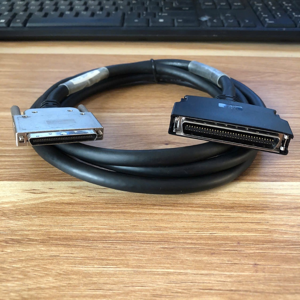 Cáp điều khiển lập trình MTC-68P-2M Cable 3M 10368 SCSI MDR 68 pin Male ...