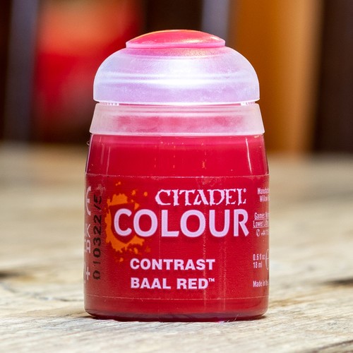 MÀU SƠN MÔ HÌNH CITADEL CONTRAST: BAAL RED (18ML) | Shopee Việt Nam