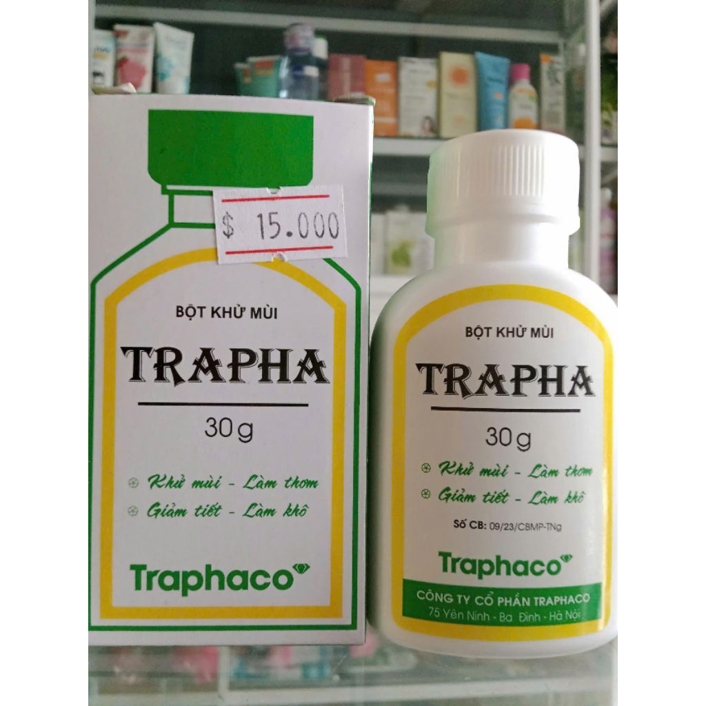 [CHÍNH HÃNG] BỘT KHỬ MÙI TRAPHA | Shopee Việt Nam