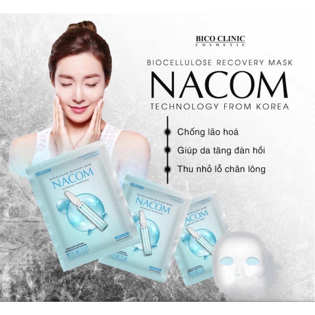 MẶT NẠ CẤP ẨM NACOM 5 miếng | Shopee Việt Nam