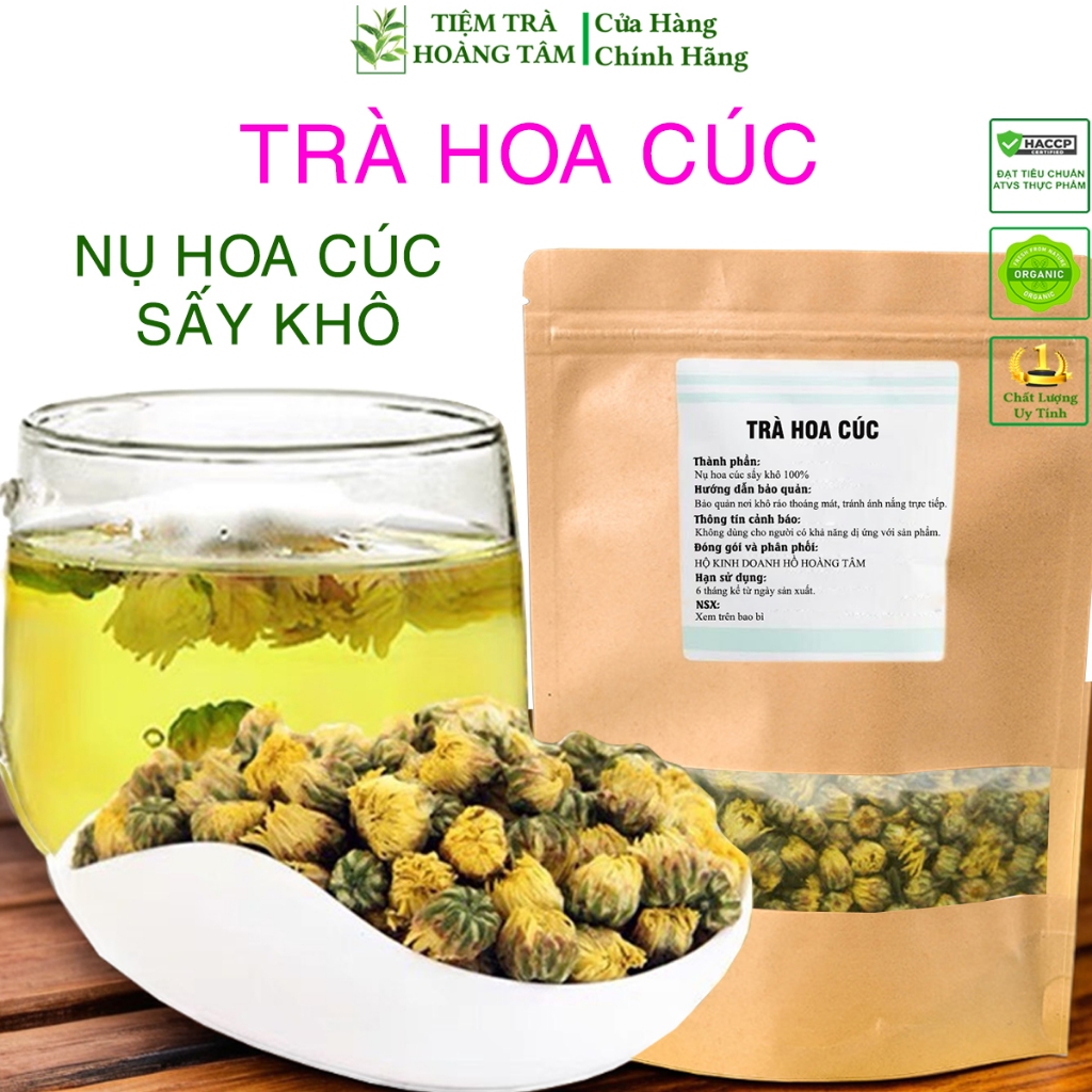 Trà cúc chi - Nụ hoa cúc sấy khô. Giúp bảo vệ mắt, giảm cholesterol và ...