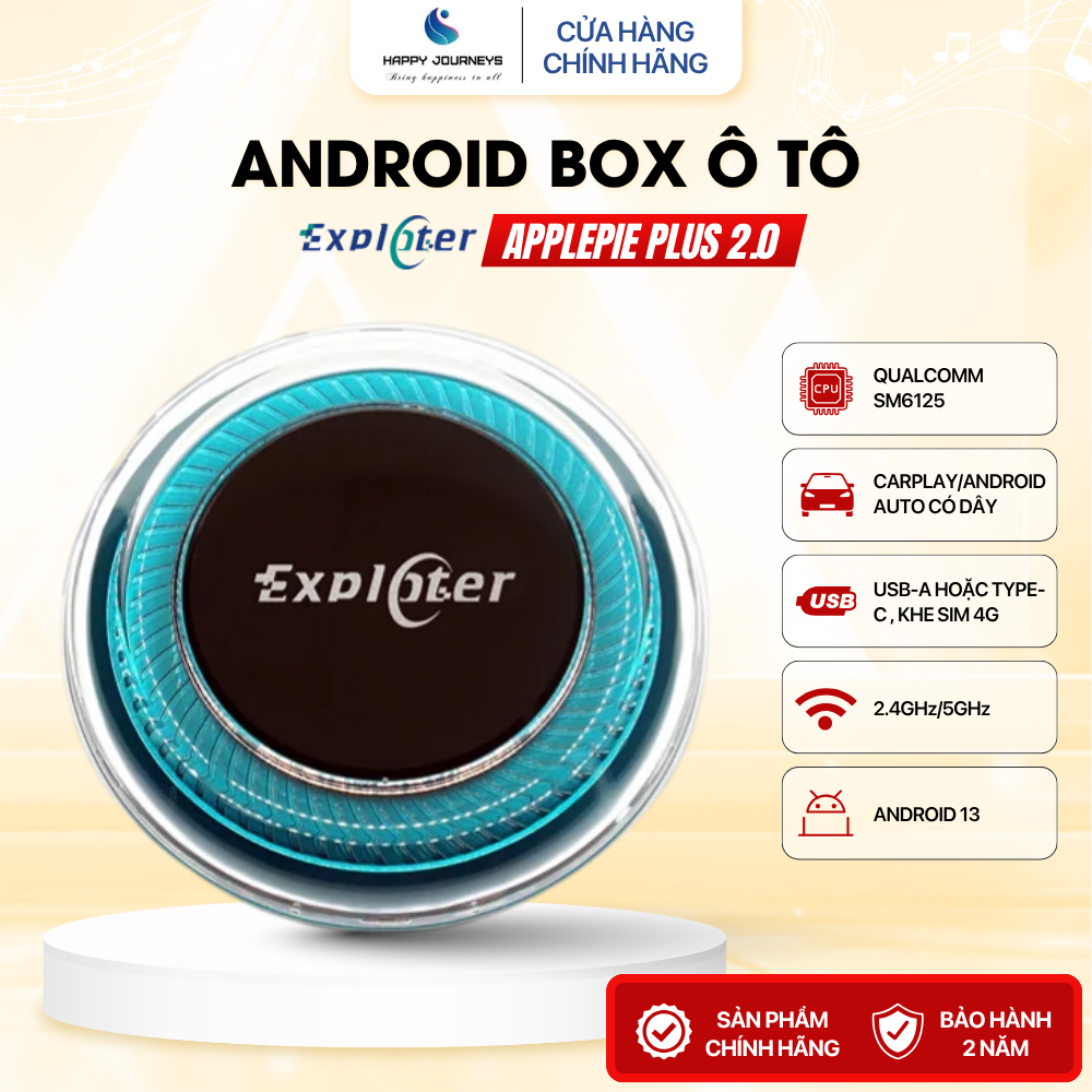 Android Box ô tô AI-996 – Android 13 – Chip Qualcomm SM6125 - Ram/Rom ...