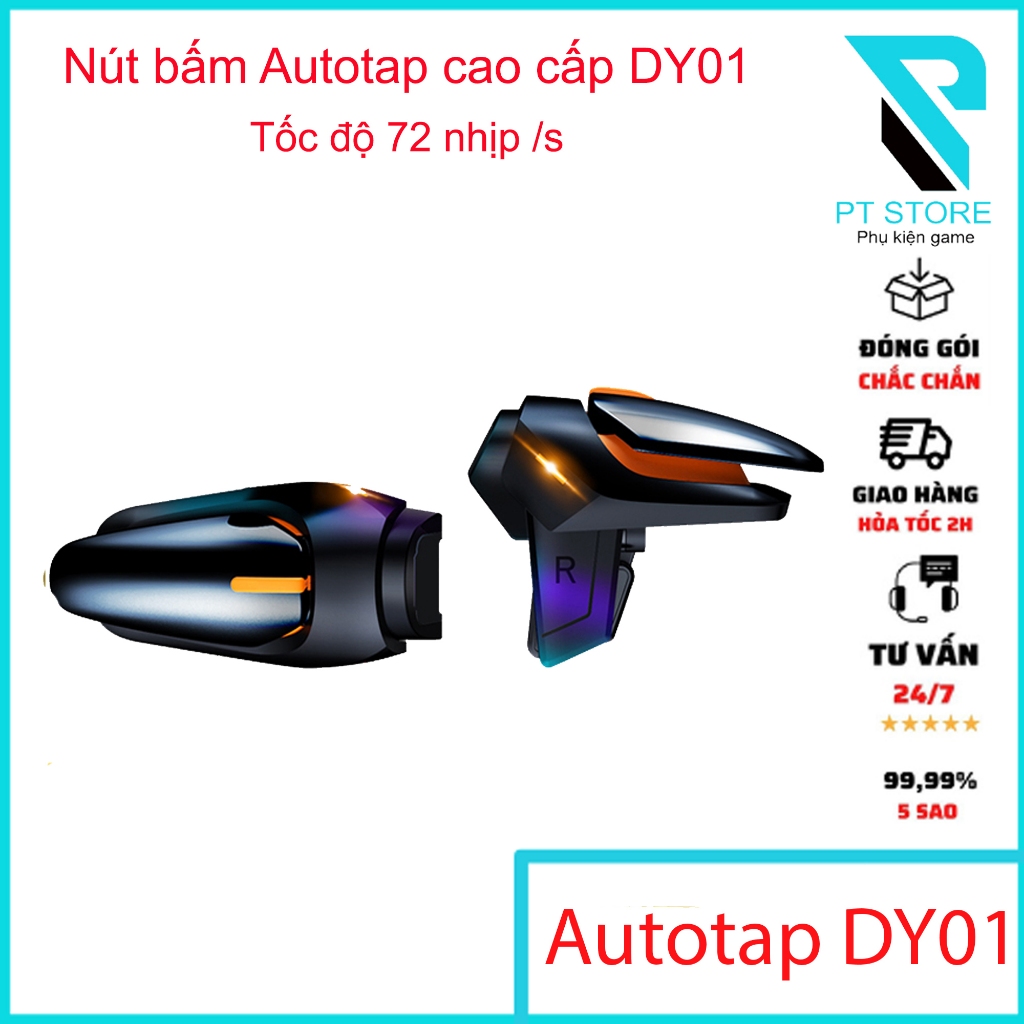Autotap DY01 - Nút chơi game auto tap dành cho game FPS Freefire, PUBG ...