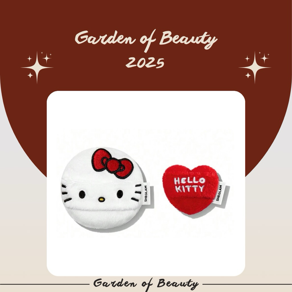 Hello Kitty Sheglam Power Puff - mút Hello Kitty Sheglam 2 PCS | Shopee ...