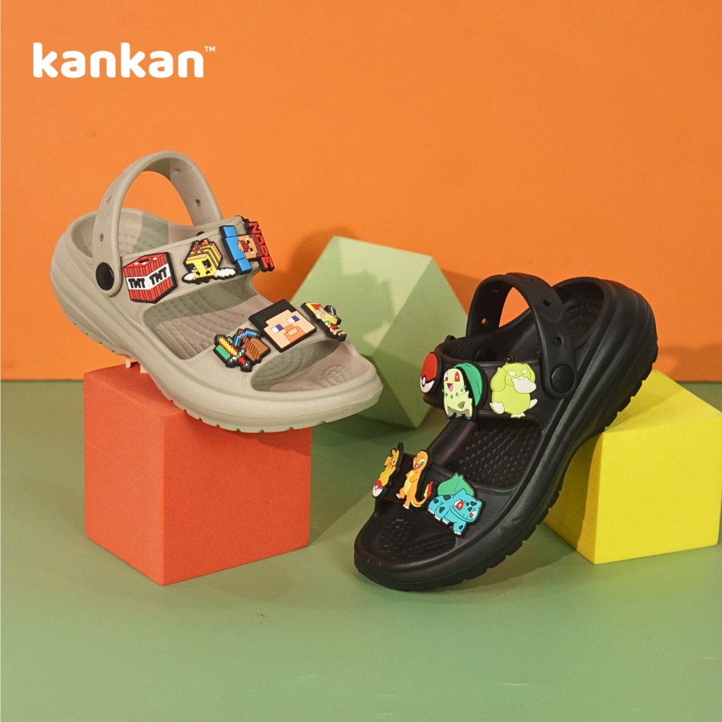 Dép Sandal Bé Trai KanKanStore Giày Xăng Đan Trẻ Em Quai Hậu MineCraft ...