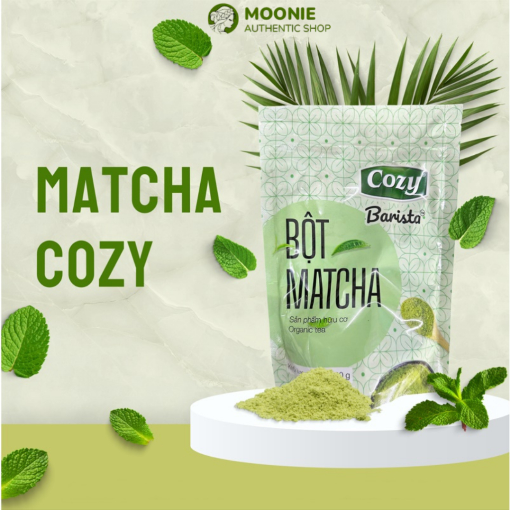[New] Bột Trà Xanh Cozy Barista 200g – Matcha Chuẩn Nhật Cho Latte & Đồ Uống Cao Cấp Dễ Trải ...