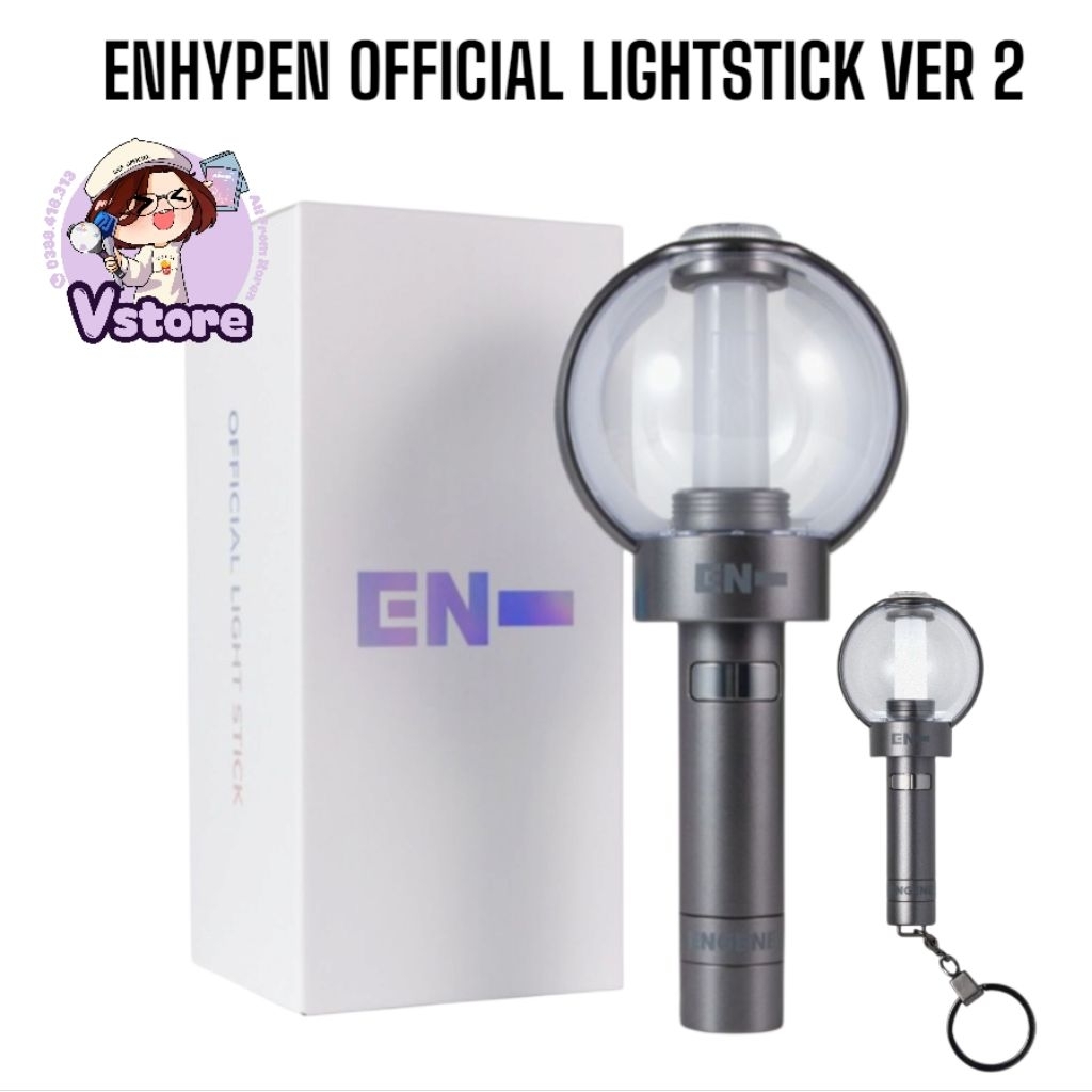 VStore [HÀNG CÓ SẴN] ENHYPEN OFFICIAL LIGHTSTICK VER 2 | ENGENE BONG ...