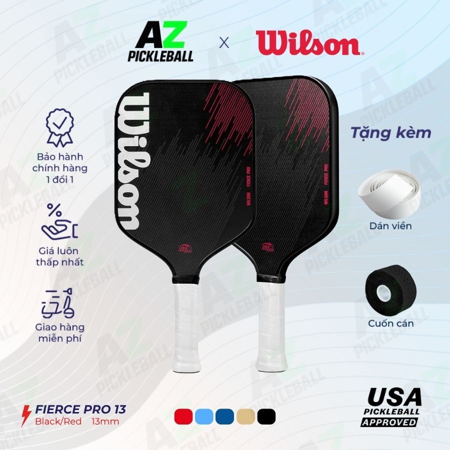 Vợt Pickleball Wilson Fierce Pro 13mm | Shopee Việt Nam