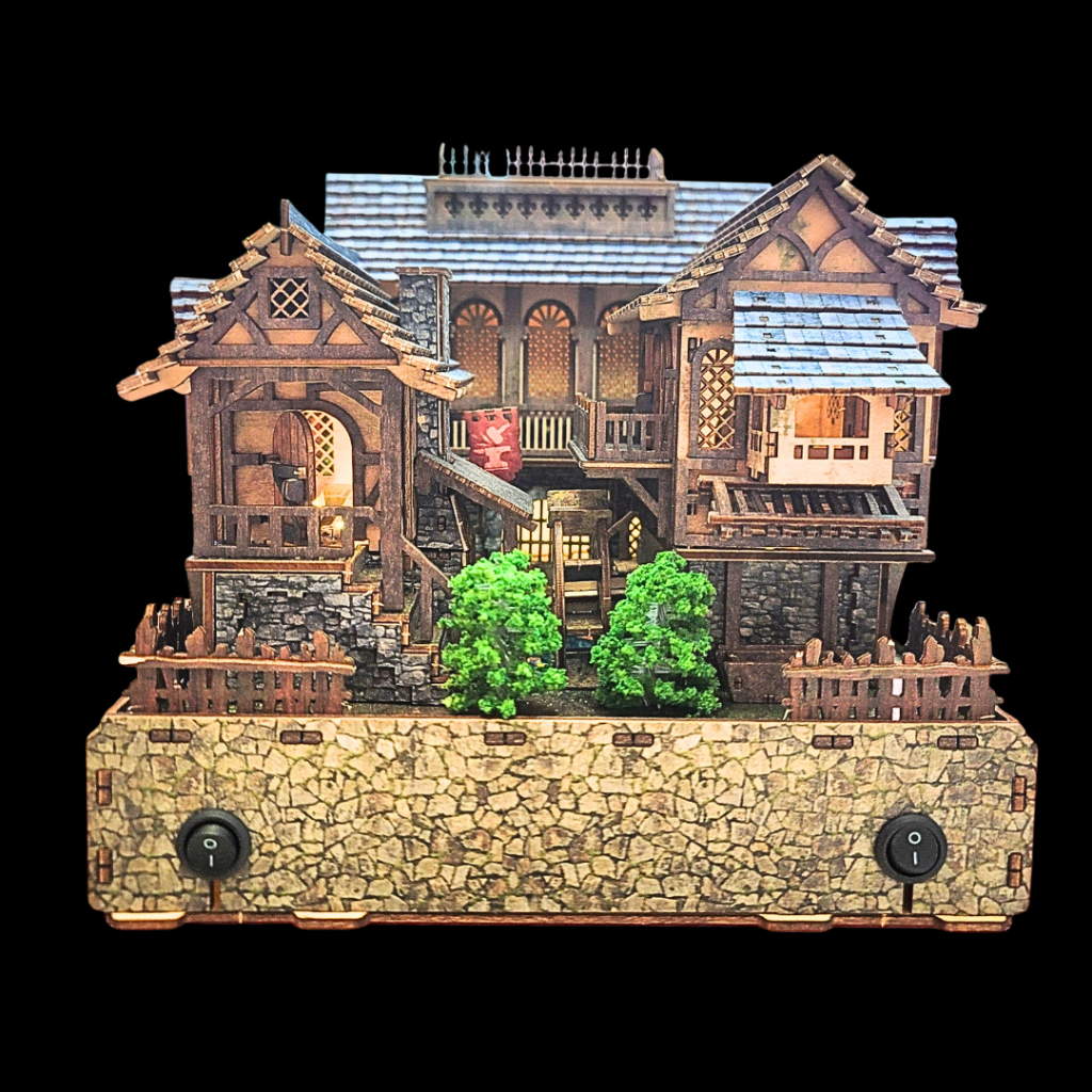 Mô Hình Halom Book nook DIY Heart brook. | Shopee Việt Nam