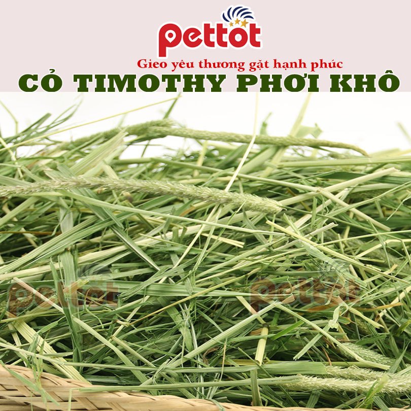 [SỈ] 10KG cỏ Timothy Xanh khô thức ăn cho thỏ chuột lang bọ ú sóc ...