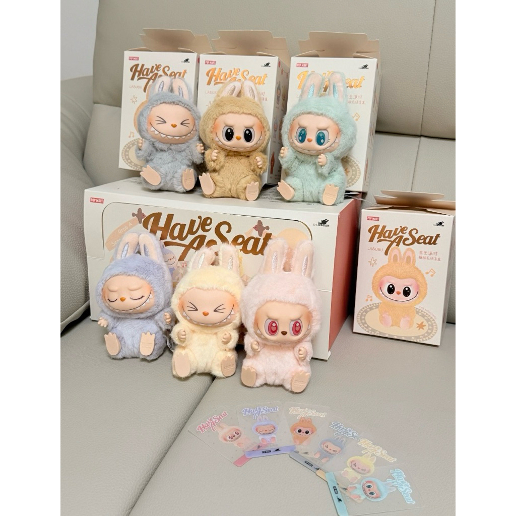 POPMART LABUBU V2 HAVE A SEAT-LABUBU V2 CHÍNH HÃNG POPMART | Shopee ...