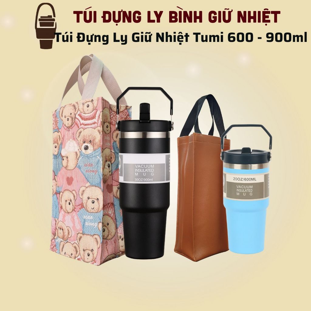 Túi đựng ly giữ nhiệt Tumi cho ly 600ml và 900ml giành cho ly Tumi có ...