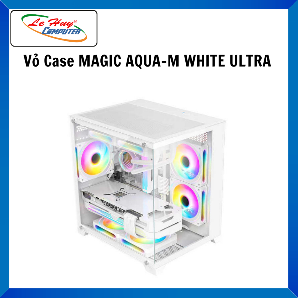 Vỏ Case MAGIC AQUA-M ULTRA BLACK/WHITE - HÀNG CHÍNH HÃNG | Shopee Việt Nam