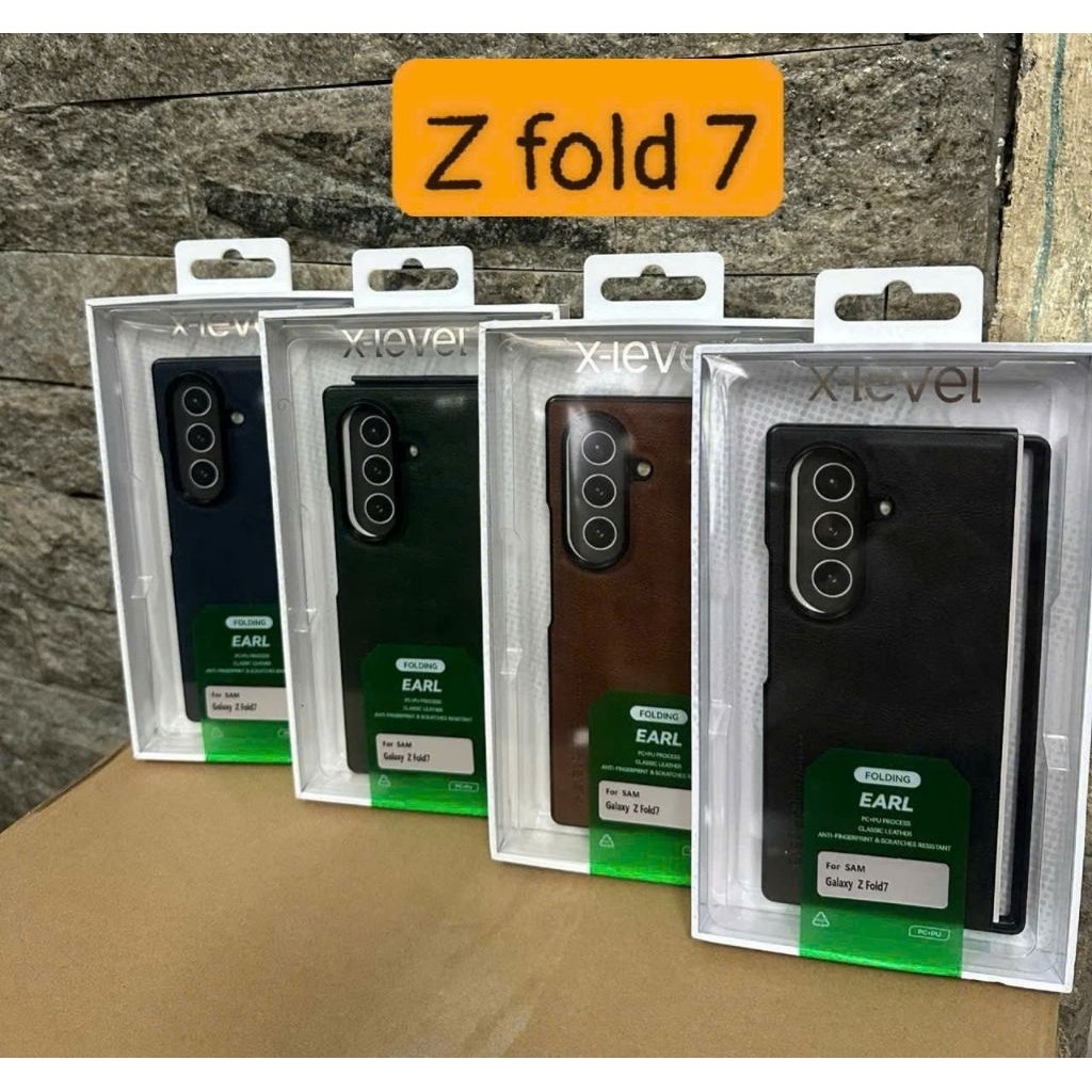 Ốp lưng X-level da cho samsung galaxy Z Fold 7 da siêu đẹp nhiều màu ...